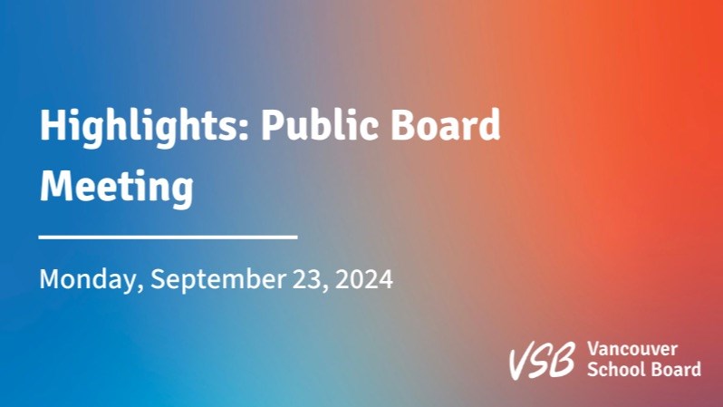 Board Highlights – September 23, 2024
